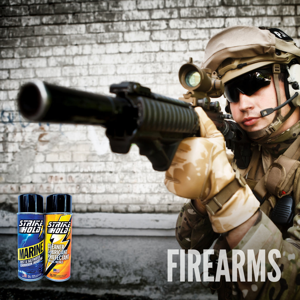 StrikeHold - Cleaner, Lubricant, Protectant Made in America